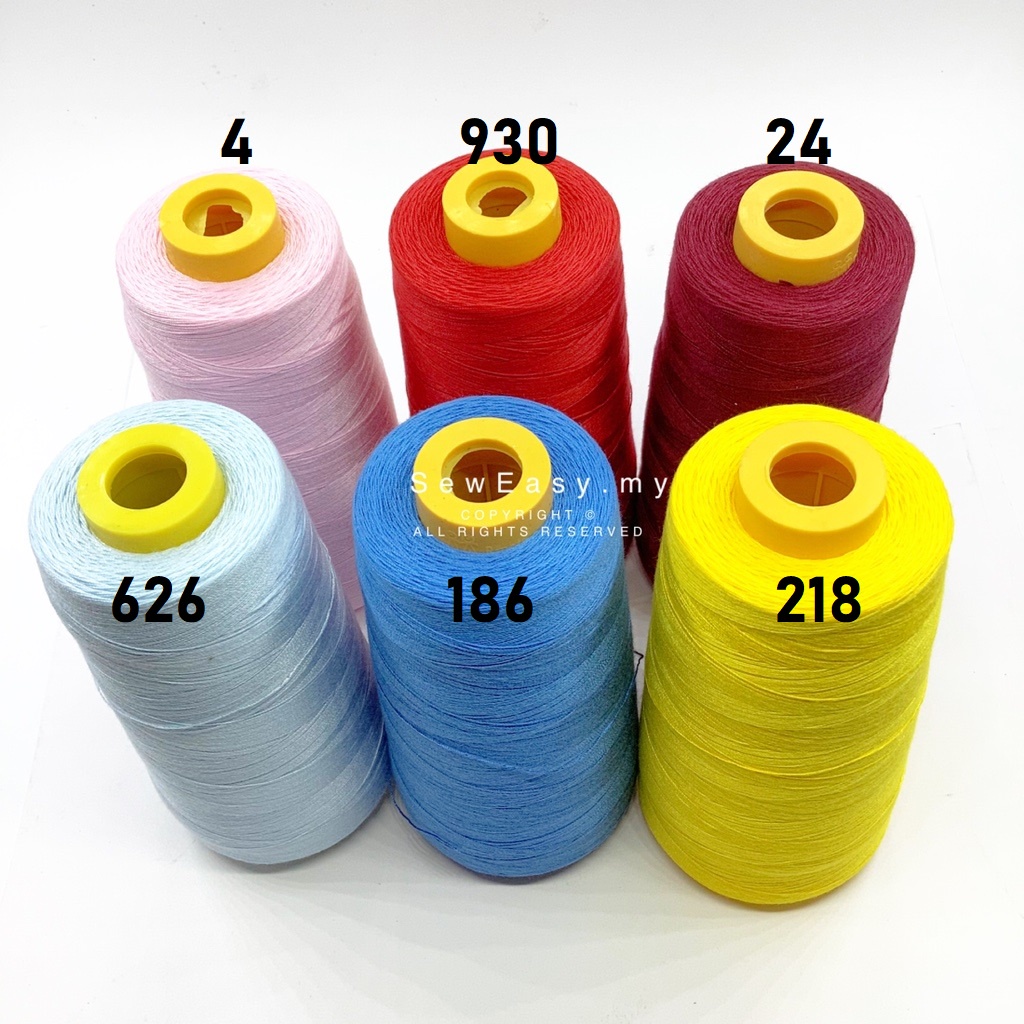 Rinata 2000meter Benang Jeans Besar / Jeans Thread / Denim Spun ...