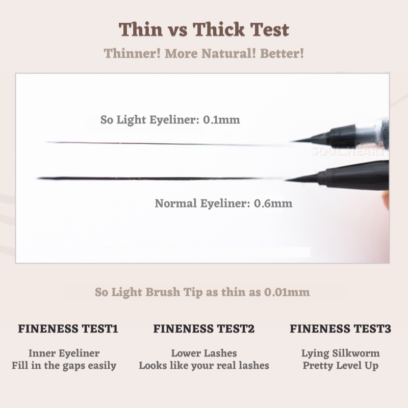 【Readystock】Flortte Wow So Light Eyeliner/Silkworm Pen Waterproof ...