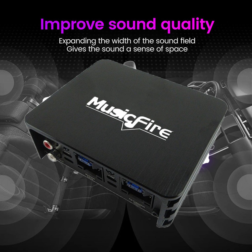 MUSICFIRE DSP PLUG & PLAY OEM ANDROID PLAYER 6 CH 4 CH DSP AMPLIFIER ...