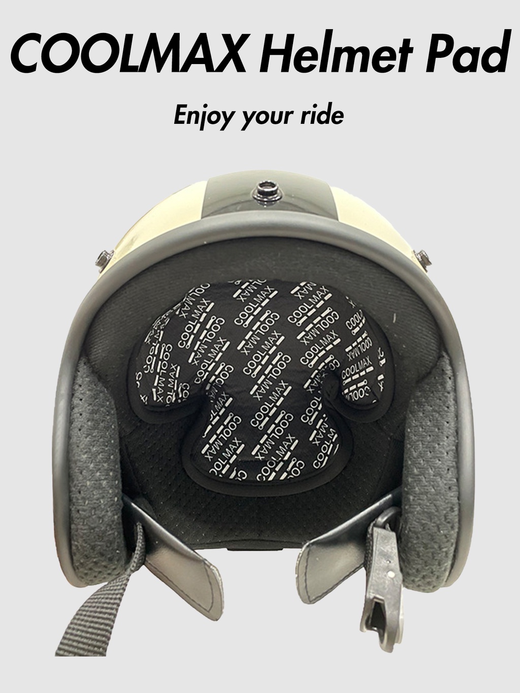 Musion COOLMAX Helmet Liner Pad Moisture Wicking Helmet Inner with 3M ...