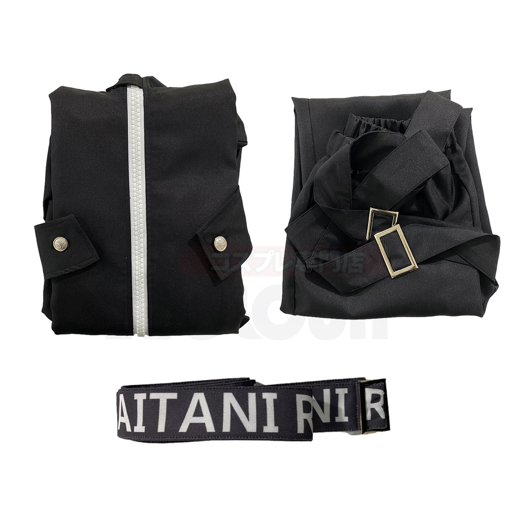 HOLOUN Tokyo Revengers Anime Cosplay Costume Rindo Haitani Black Hooded ...