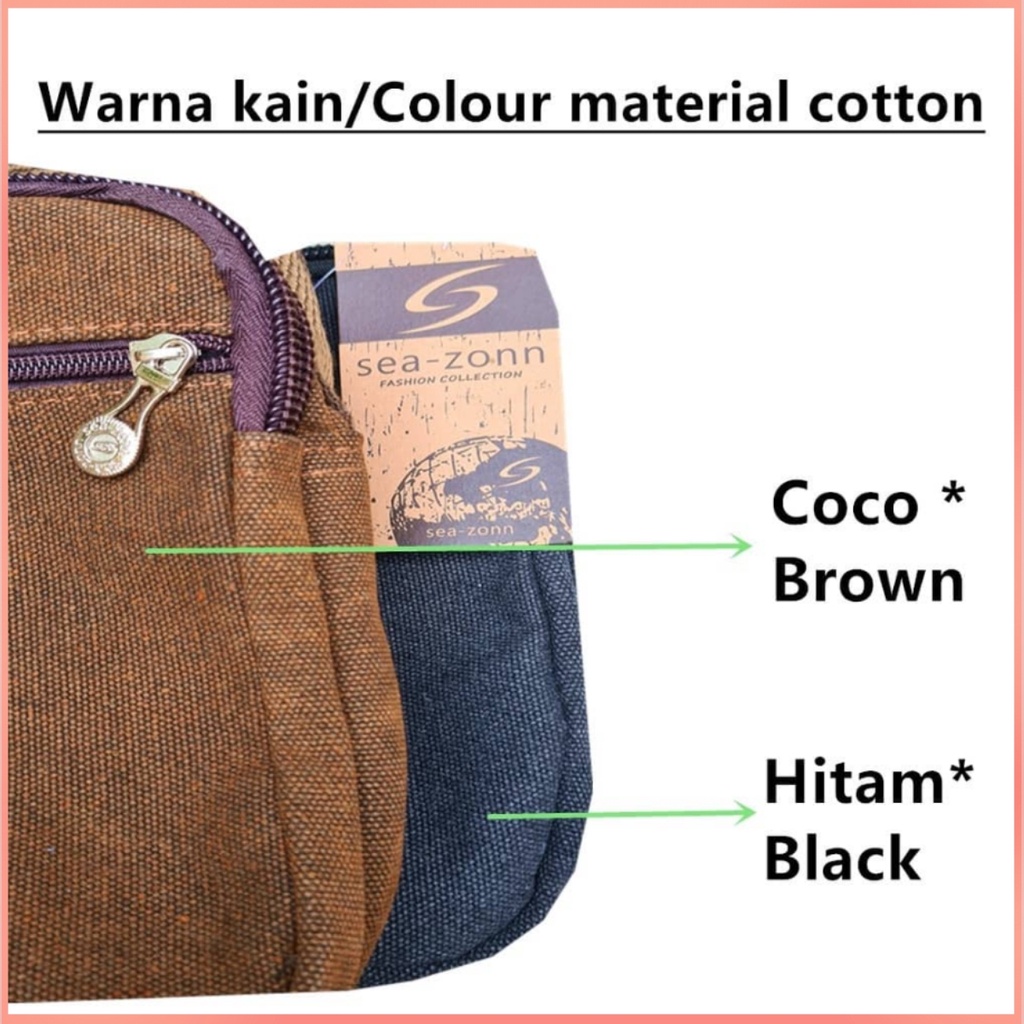 SEAZONN SLING BAG CROSSBODY BAG MESSENGER BAG BIG SAIZ BAG*BEG GADAI ...