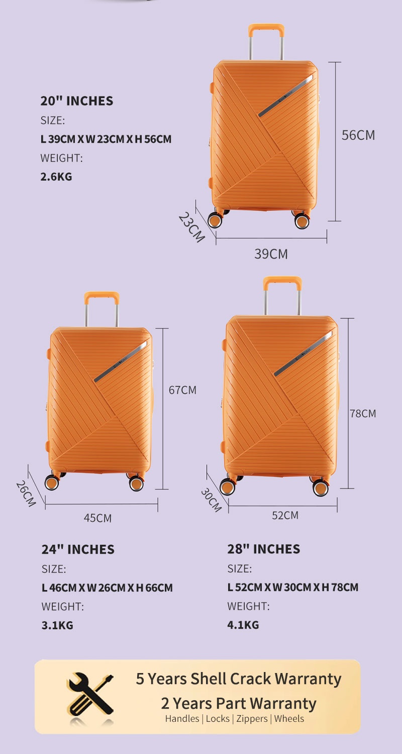 Case Valker Signature ProX 3in1 Unbreakable TSA PP Expandable Luggage ...