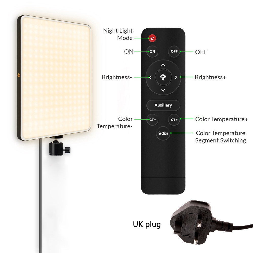 11'' Led Video Light With White and Warm Light Effect Camera Light Vlog ...