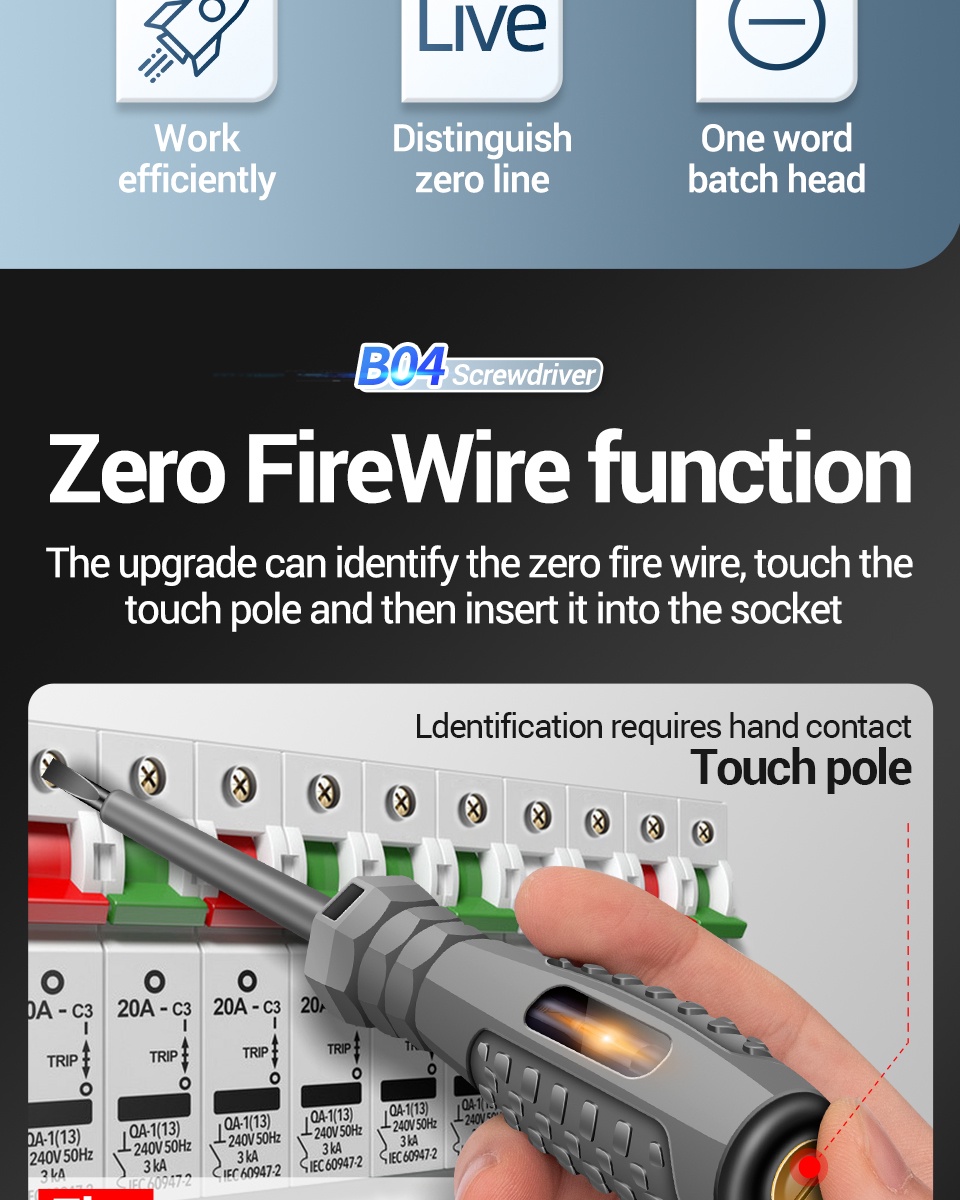 ANENG B04 Waterproof Electric Induced Professional Tester Pen ...