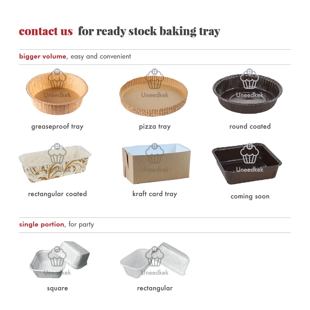 Baking Tray Loyang Roti Tawar Loyang Bread Loaf Acuan Kek Uneekek Ready ...