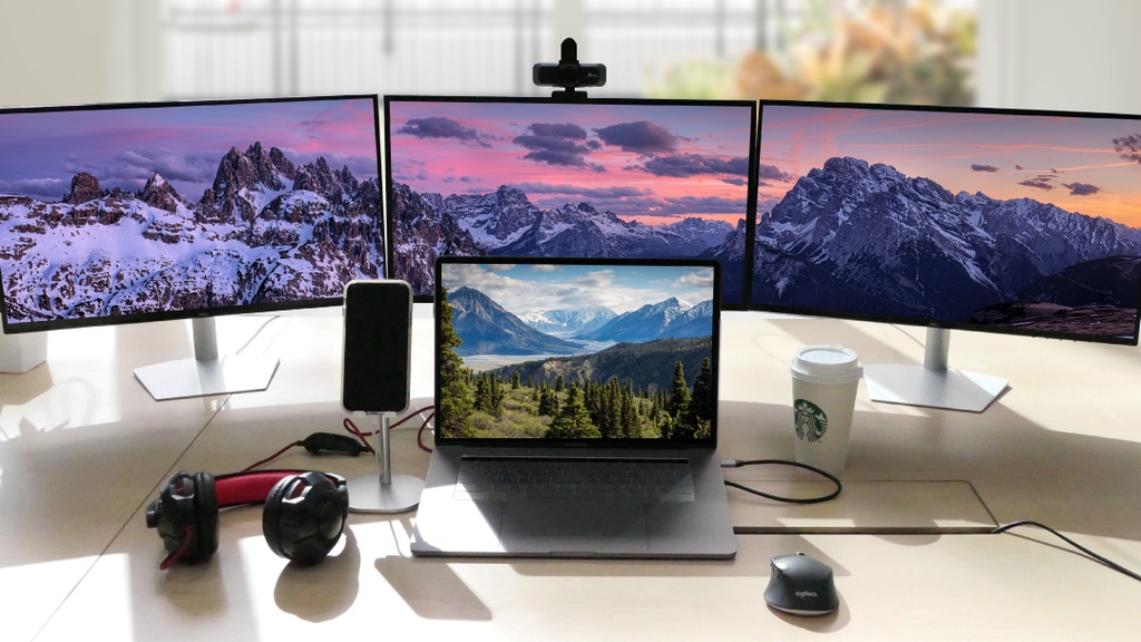 j5create JCD543P 13 in 1 USB-C PD 100W Triple Display Up to 4K Docking ...