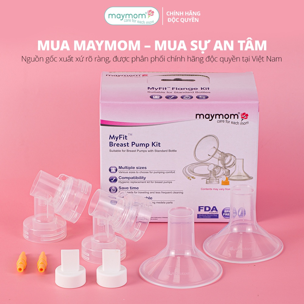 Maymom Brand Unimom Breast Pump Accessory Set, Breast Pump Sizes From ...