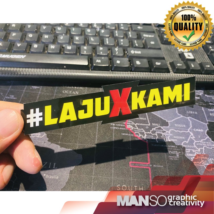 #Laju x kami stiker moto G180 | Shopee Malaysia