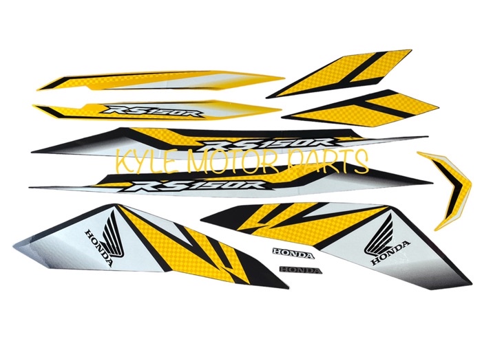 RS150 V5 BODY STICKER SET ORIGINAL HONDA 100% | Shopee Malaysia