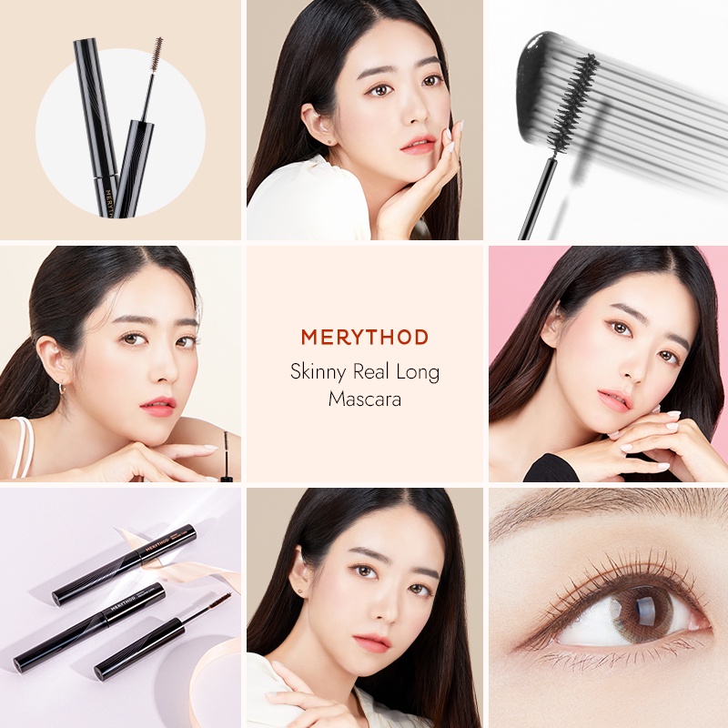 [MERYTHOD] Skinny Real Long Mascara (3 Colors) | Shopee Malaysia