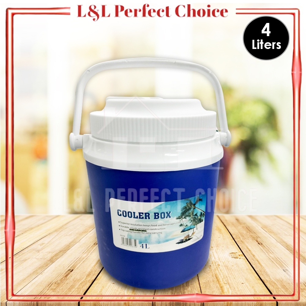 LLPERFECT 4L/8L Cooler Box Ice Box Ice Bucket Fish Box Kotak Penyejuk ...
