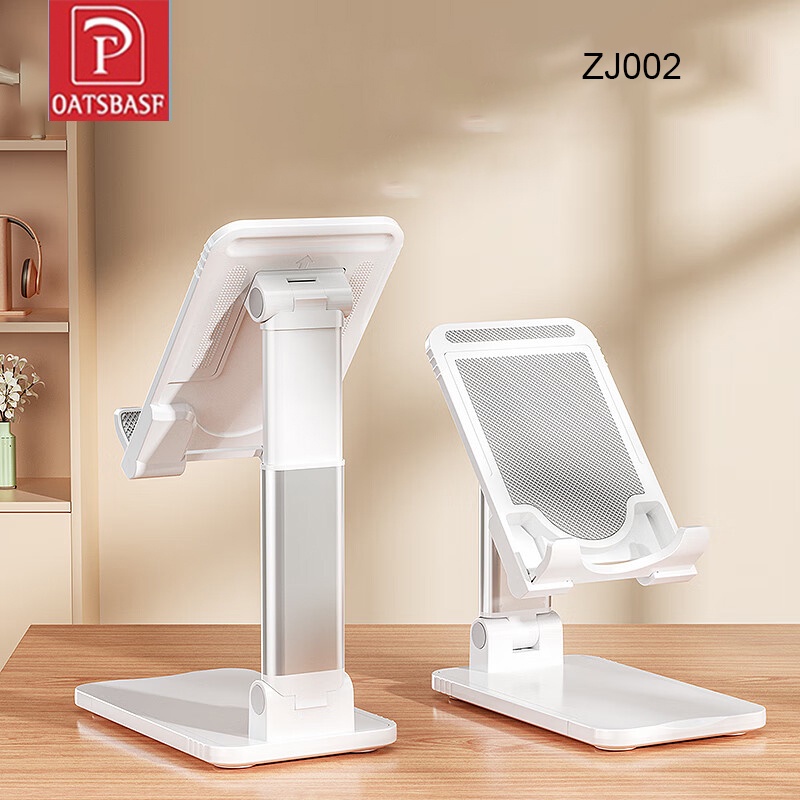 OATSBASF Dual Axis Desktop Tablets Holder Foldable Metal Phone Stand ...