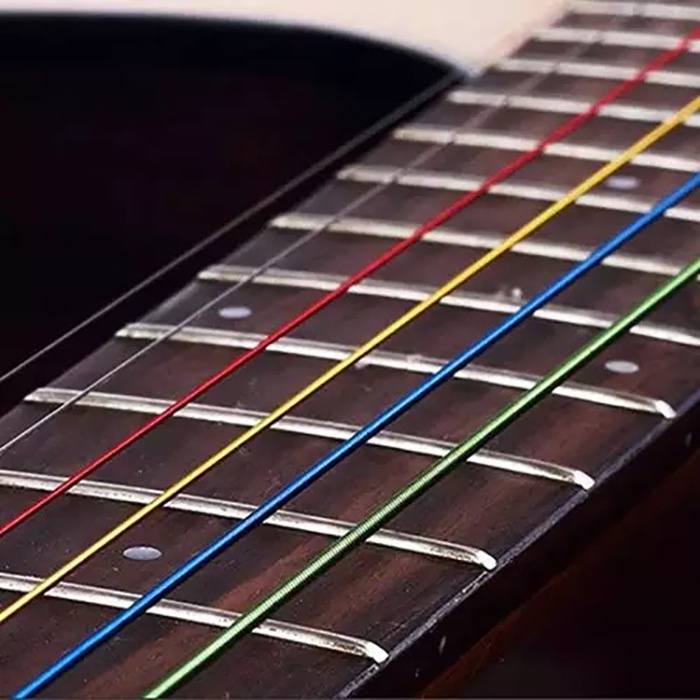 [Set] Rainbow Color / Gold / Rose for Acoustic Guitar String | Tali ...