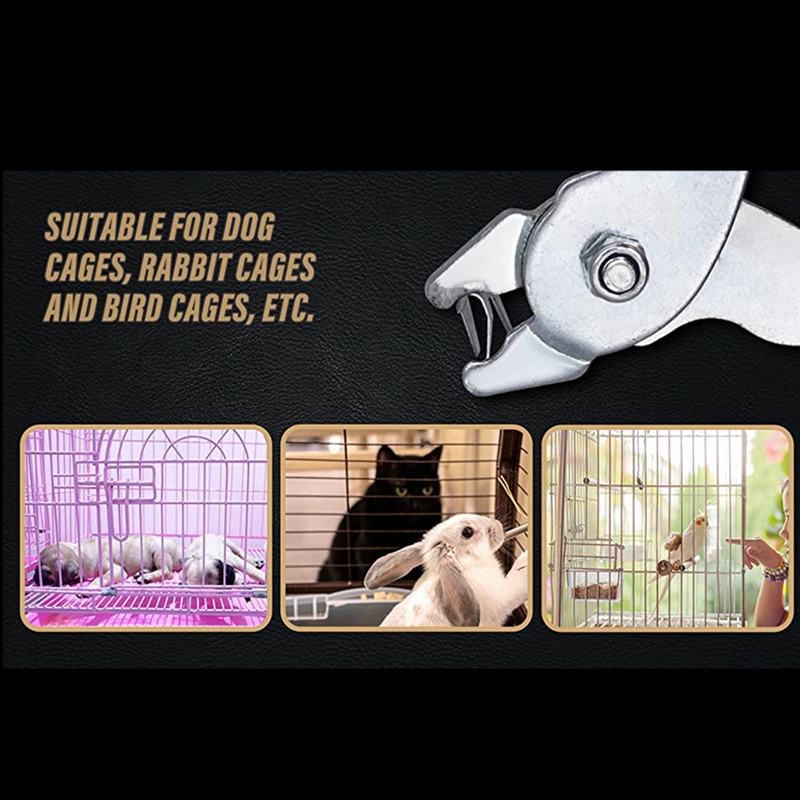 【Ready stock】360pcs Large Wire Cage Clips and Wire Cage Buckle Clips ...