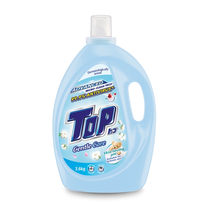 TOP Advanced Micro-Clean Tech With 99.9% Antivirus Gentle Care Laundry ...