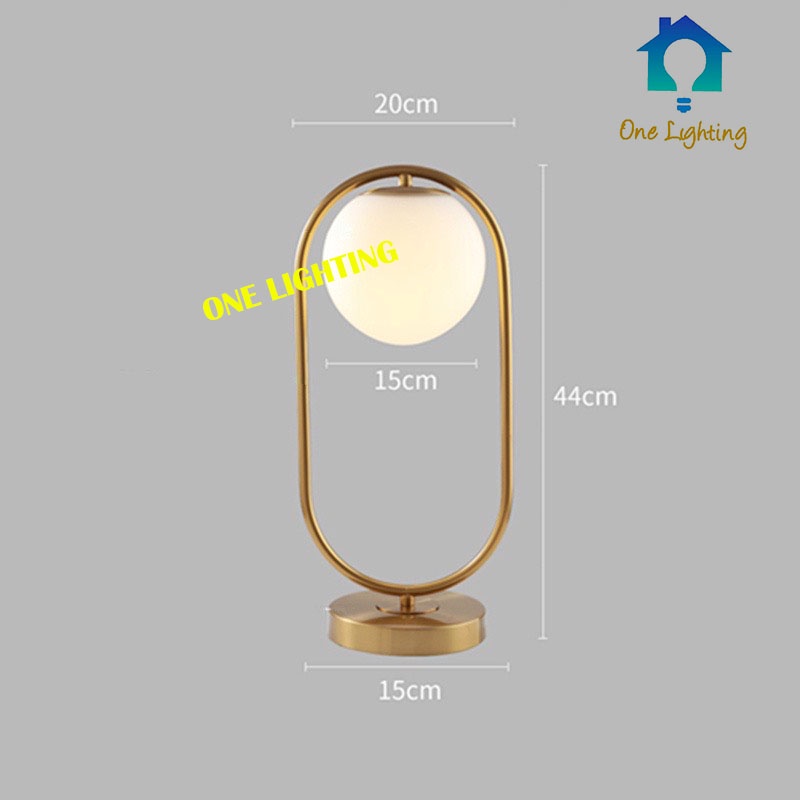 Luxury & Modern LED Table Lamp Gift Wedding Lampu Meja Bedside Table ...