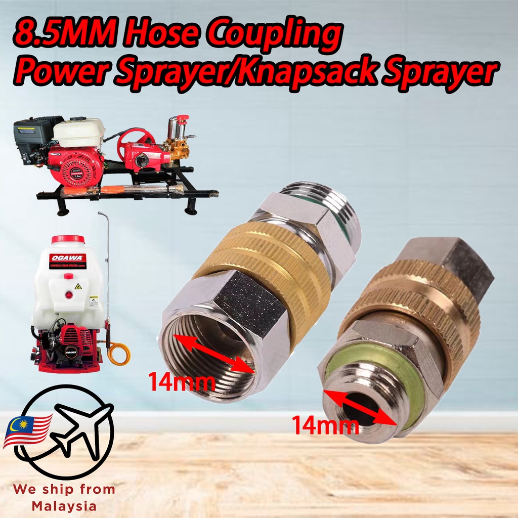 Power Sprayer Hose Connector Pump Racun Swivel Coupling Plunger Pump 8 ...