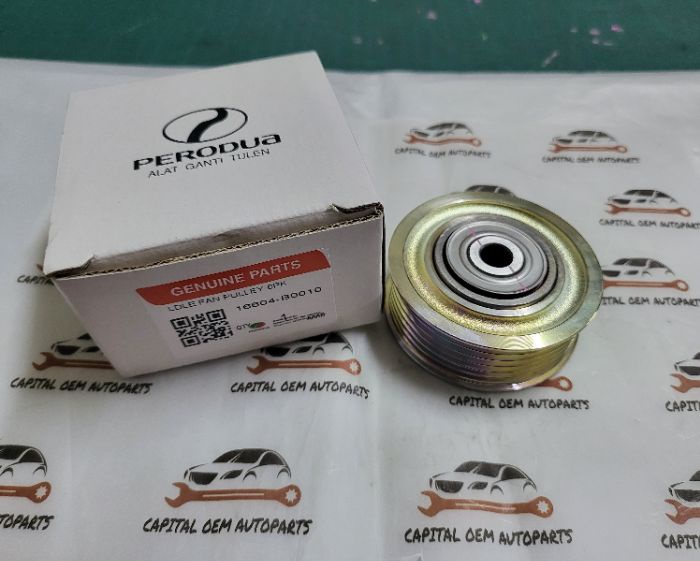 FAN BELT IDLER TENSIONER PULLEY 4PK OR 6PK FOR PERODUA MYVI LAGI BEST 1 ...