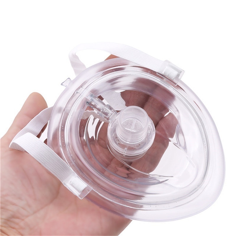 CPR Resuscitation Face Mask In Hard Case Shield First Aid Emergency ...