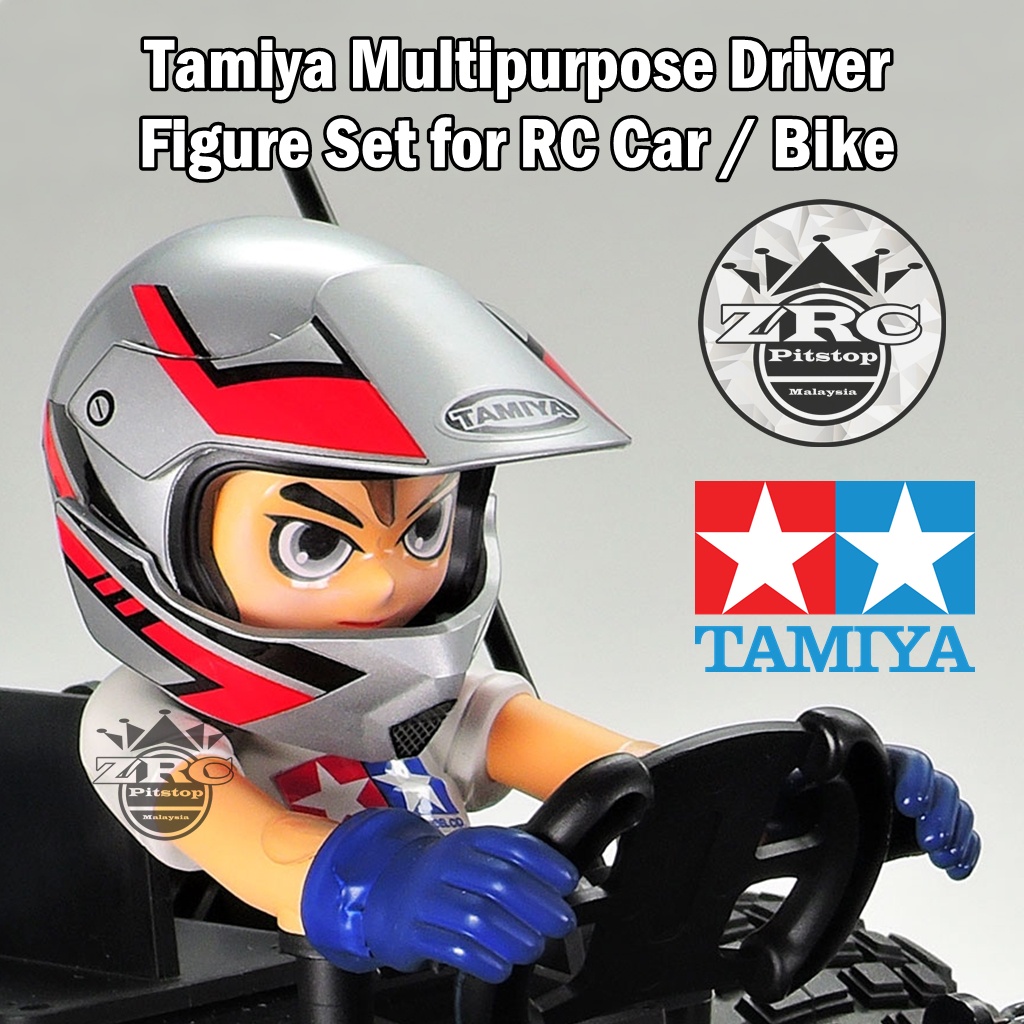 ZRC Tamiya Multipurpose Driver Figure Set 54864 For RC Car Bike Dancing ...