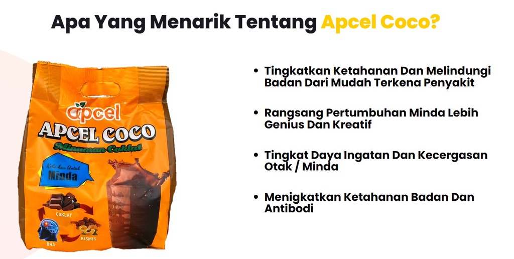 NEW !!! APCEL COCO 20'S X 30G | Shopee Malaysia