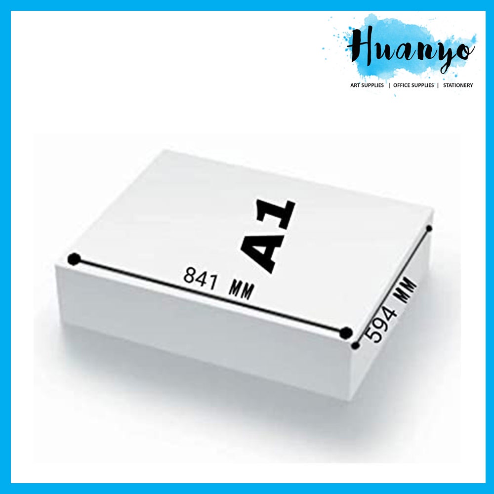 Artist Thick Drawing Paper 140gsm / 180gsm A1 Size / 60 x 84 CM Loose ...