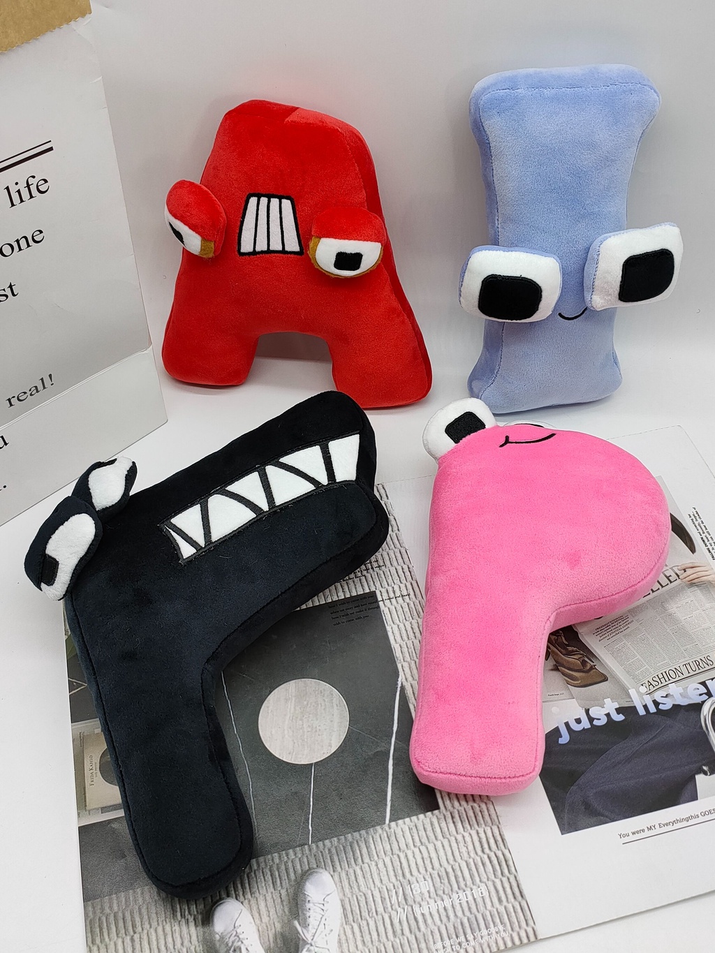 Alphabet Lore But Are Plush Toy Stuffed Animal Plushie Doll Toys Gift ...