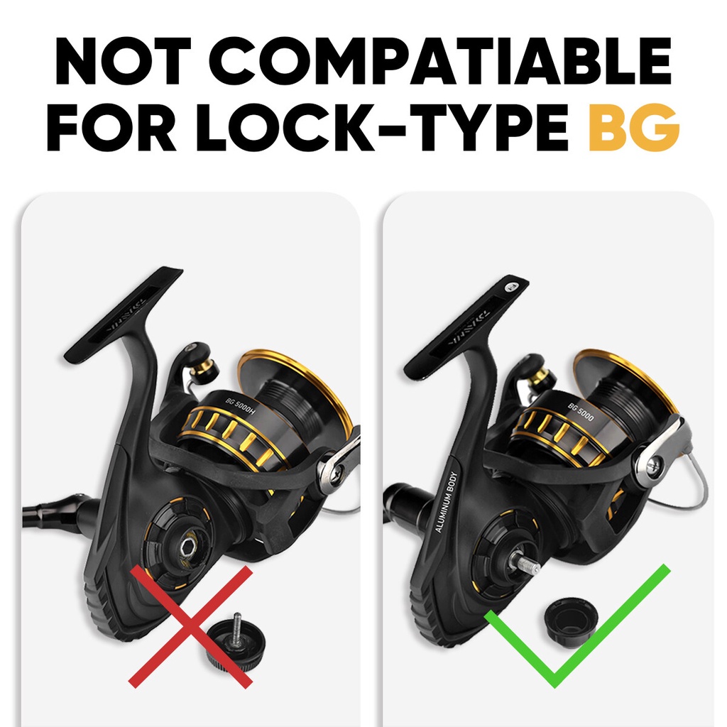 Gomexus BG MQ 1500-8000 Saltist MQ 6000-20000 Power Handle for daiwa ...