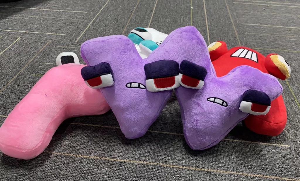 26 PCS Alphabet Plush Toy Alphabets Alphabet Lore Stuffed Doll ...