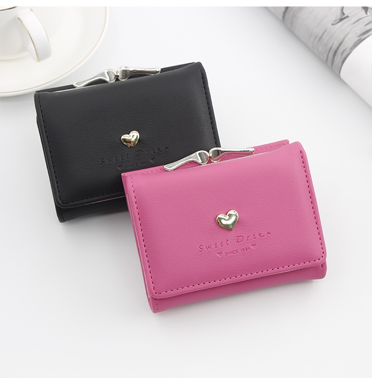 DROPASSIST 1467 Dompet Perempuan Short Cute Wallet Woman Multi-Function ...