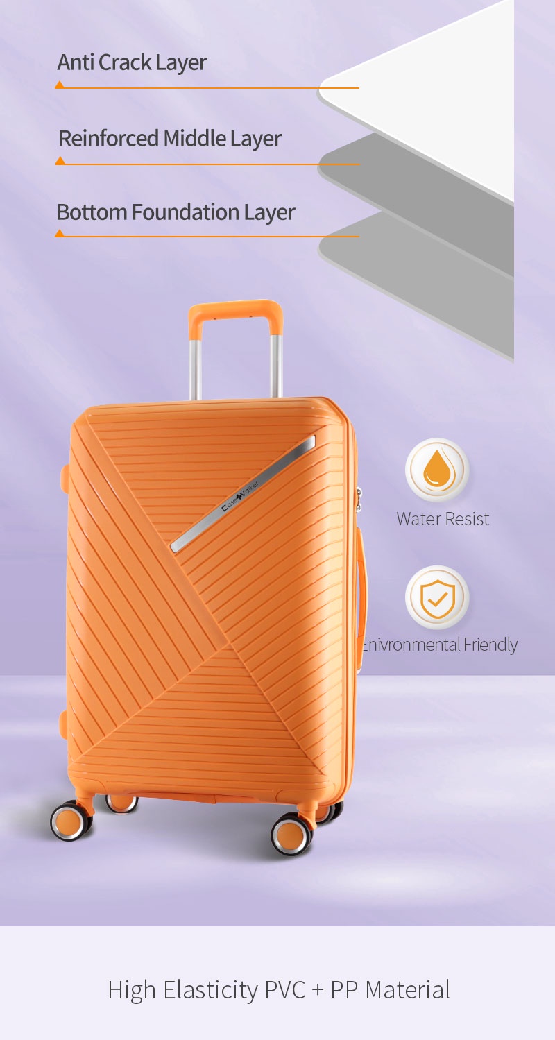 Case Valker Signature ProX 3in1 Unbreakable TSA PP Expandable Luggage ...