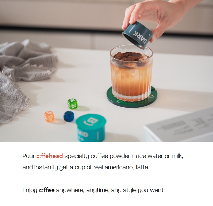 Coffeehead super coffee series instant specialty coffee powder 24 tubs ...