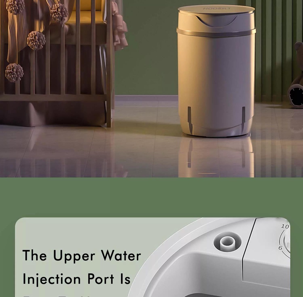 HODEKT 7.5/4.5kg Mesin Basuh Mini Washing Machine Portable Washer ...