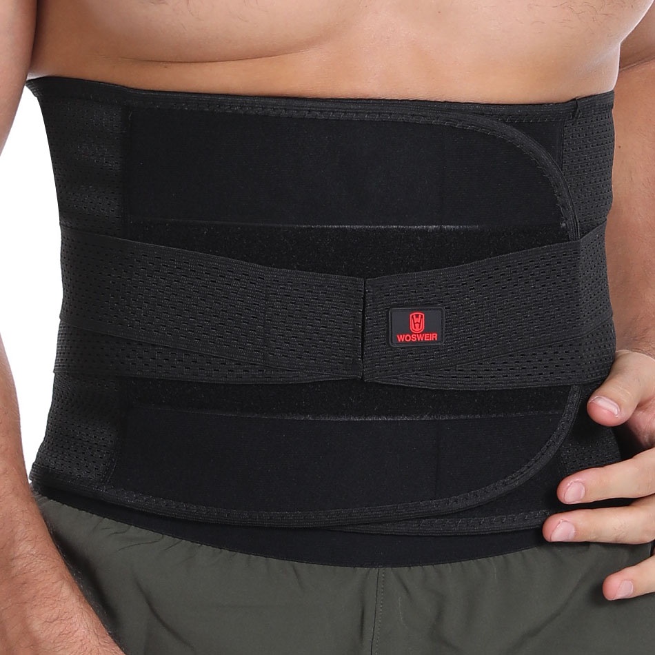 Worthdefence Orthopedic Corset Back Support Gym Fitness Weightlifting ...