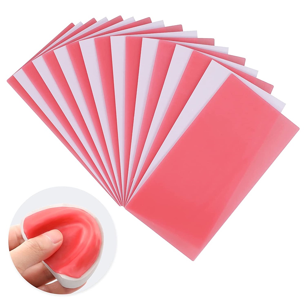 🔥 Ready Stock🔥 1 Box Dental Lab Material Baseplate Wax Red Utility Wax ...