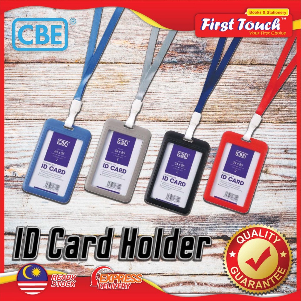 CBE ID Card Holder With Lanyard 3314 Name Tag Holder IC Holder Flip ...