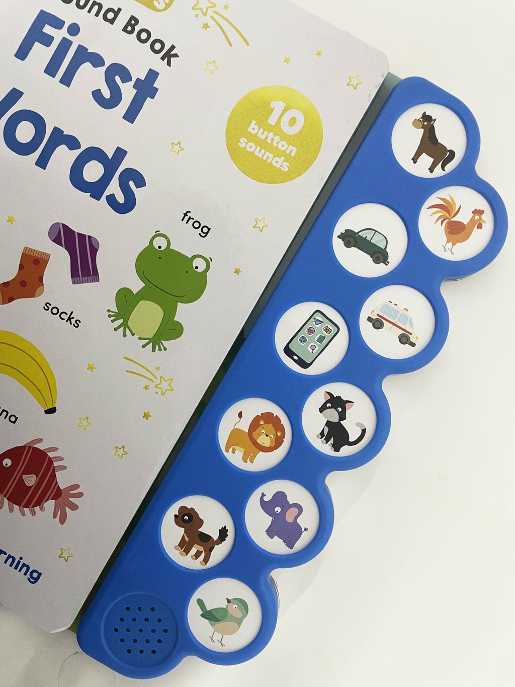 Gold Stars First Words Sound Book For Kids to Learn Alphabet Sounds ...