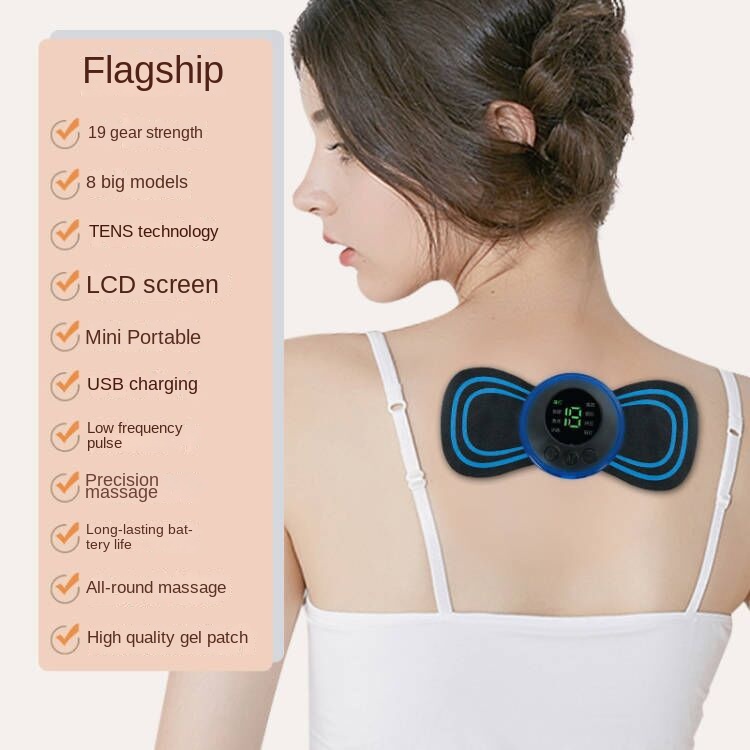 XI NAN Massage Paste Smart EMS Mini Cervical Vertebra Convenient ...