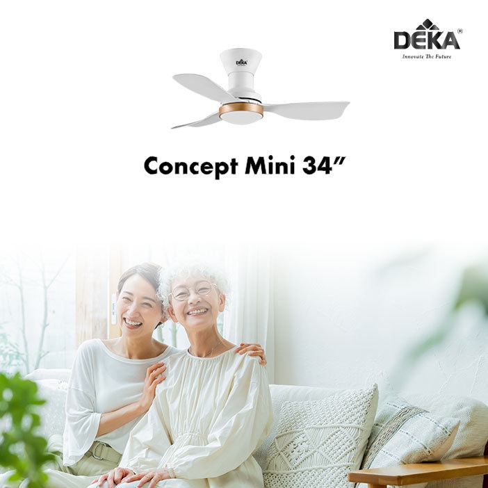 🔥NEW🔥DEKA CONCEPT MINI Fan 34" 42" 22" Baby Fan 14 Speed Remote Control ...