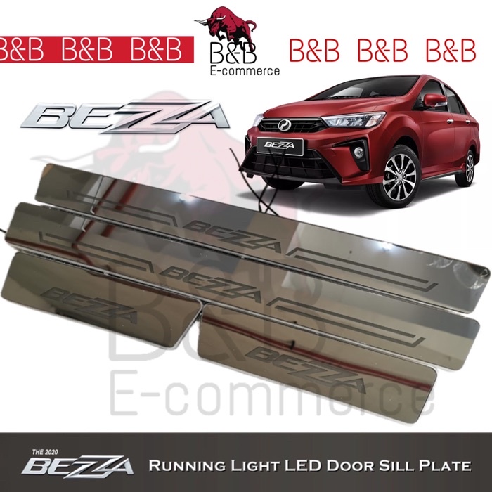 DOOR STEP LED Myvi BEZZA AXIA ATIVA ALZA 4PCS PERODUA RUNNING LIGHT ...