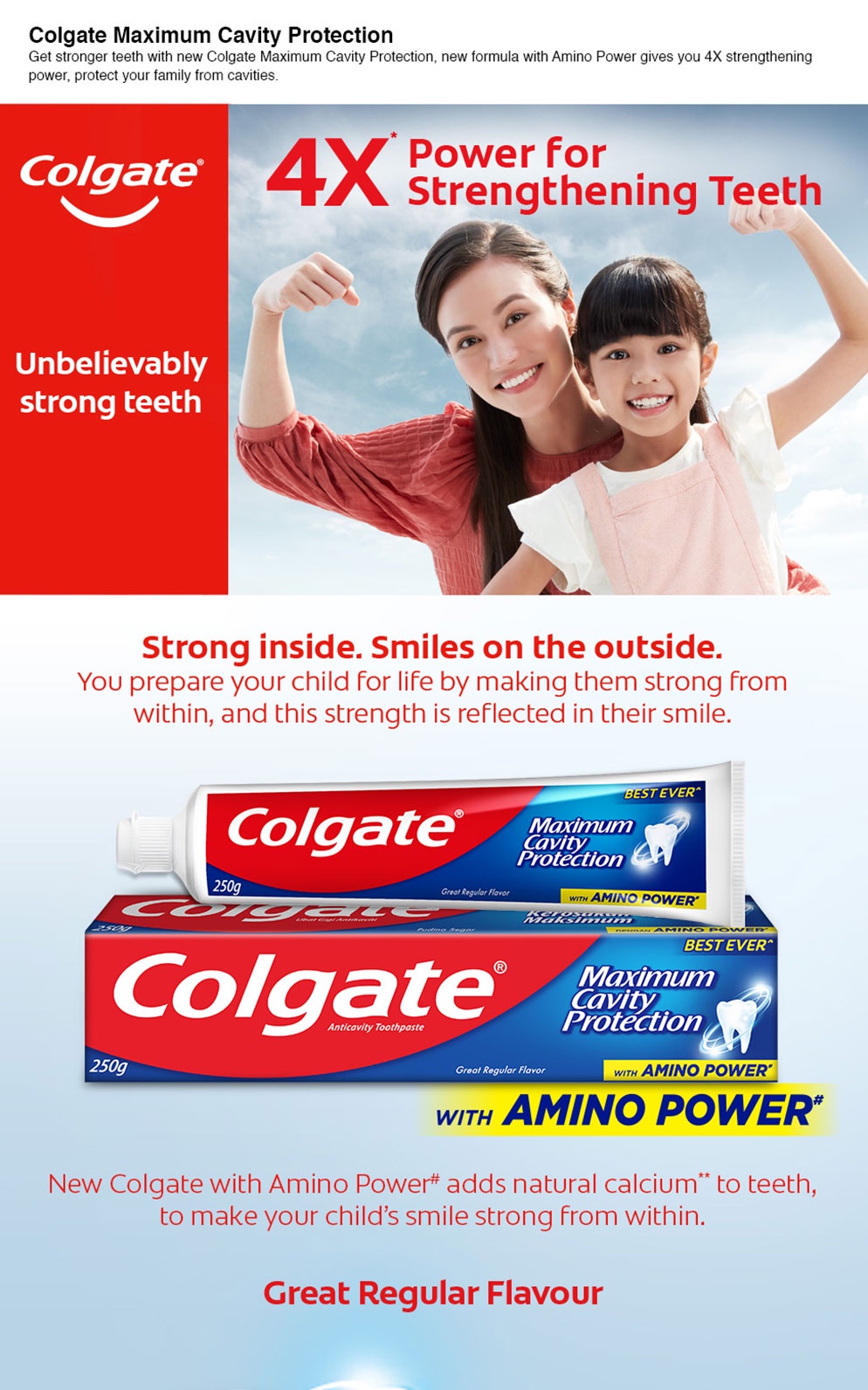 [Bundle of 3 ]Colgate Maximum Cavity Protection Great Regular Flavour ...