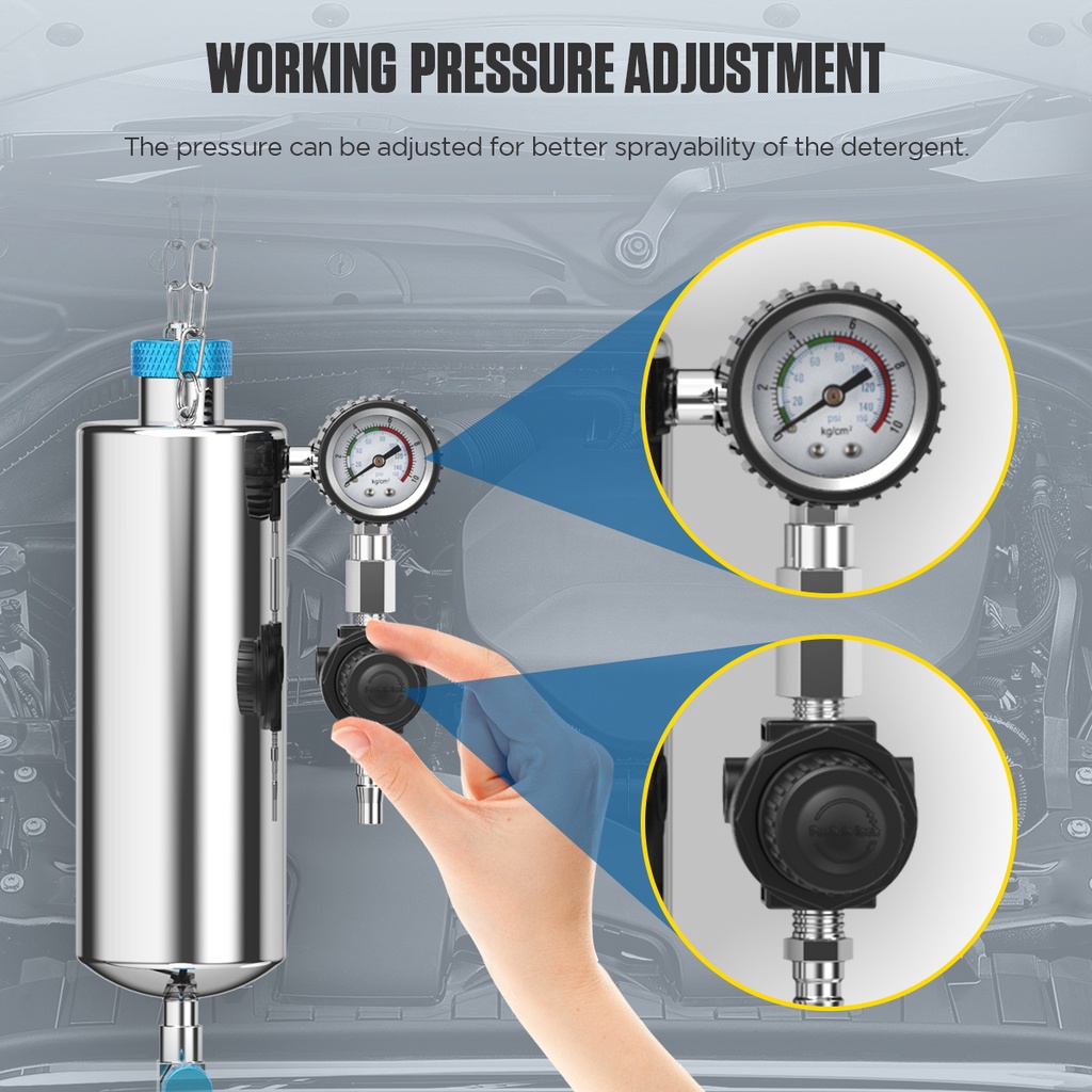AUTOOL Car Fuel Cleaning Machine Washing Tool Automotive Non Dismantle ...