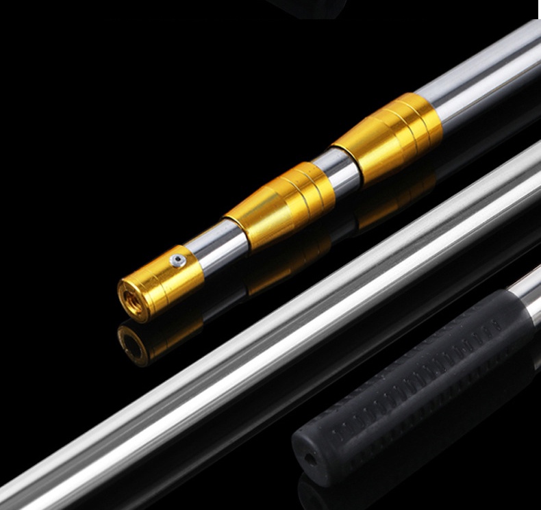 Double-Lock Rod Telescopic Stainless Steel Pole Sickle High-Altitude ...