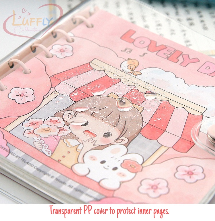 Quality 160 Pages Cute Cartoon Kids Girl Diary Book Handbook Notebook ...