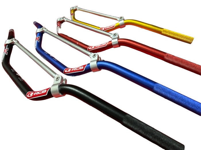 RCB RACING BOY HANDLE BAR STANDARD 22.2MM LOW CROSS Bar Off Road Alloy ...