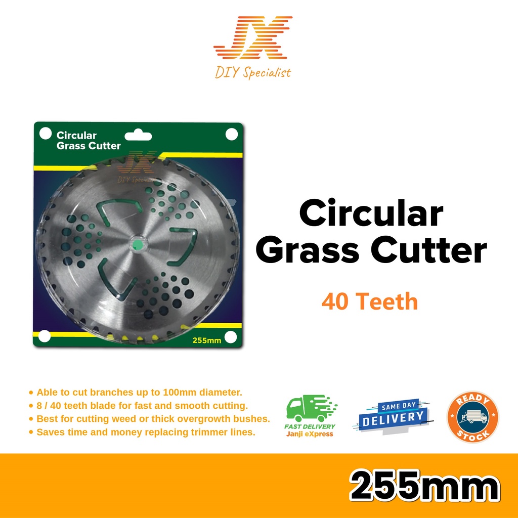 Circular Grass Cutter Blade Disc Piring Potong Rumput Brush Grass ...