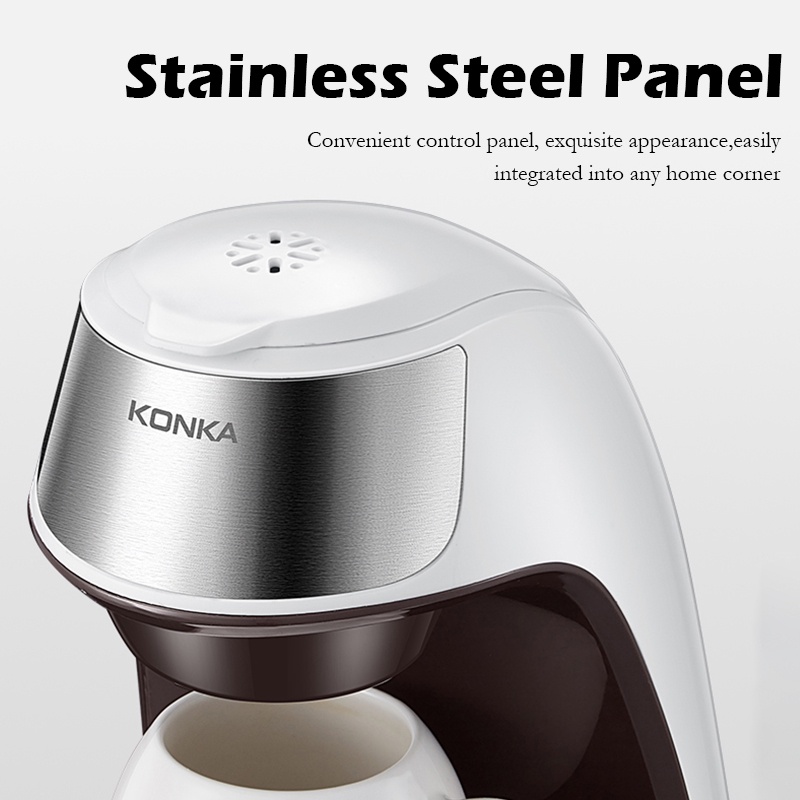 【KONKA】 Coffee Maker Household Coffee Machine Maker Automatic Dripping ...