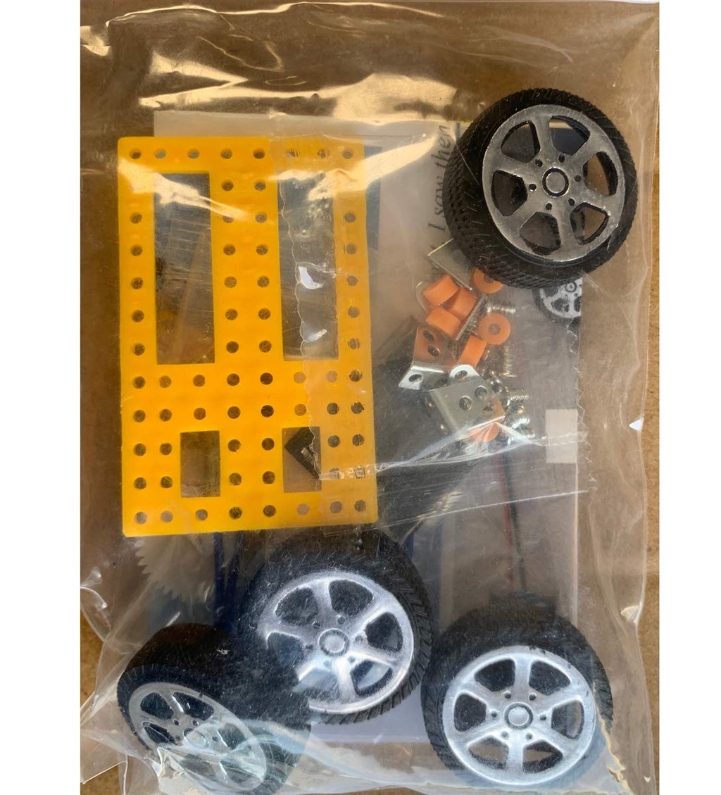 DIY STEM Solar Power Mini Car Kit Powered Toy Robot Science Experiment ...