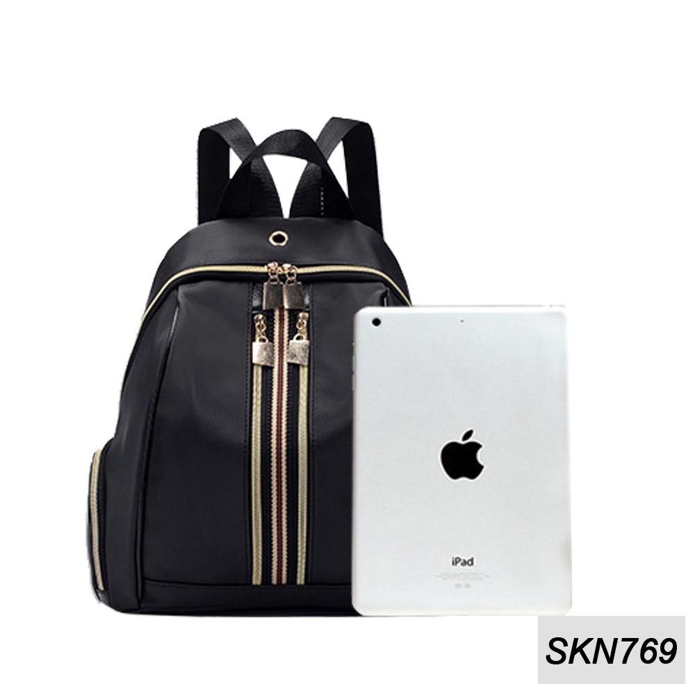 Travel Star SKN769 Double Strap PU Leather Backpack | Shopee Malaysia